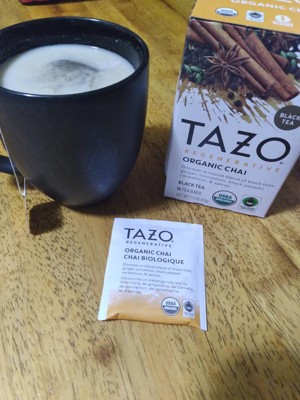 Tazo Regenerative Organic Chai Black Tea - 16ct : Target
