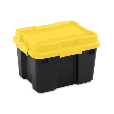 Yellow Square Container Kitchen Storage Kitchen & Dining Jars ...