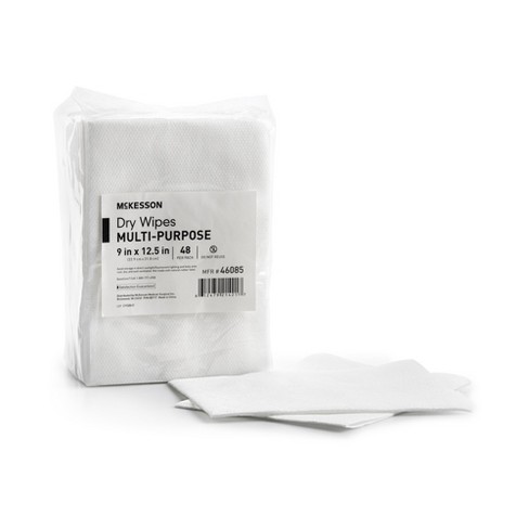Mckesson Multi-purpose Dry Wipes For Surface Cleaning, 48 Wipes, 1 Pack ...