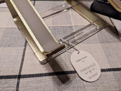 Acrylic Laptop Riser Gold - Threshold™ : Target