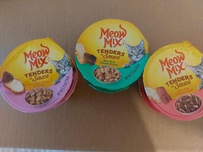 Meow Mix Tender Favorites With Liver, Turkey, Chicken & Beef Flavors ...