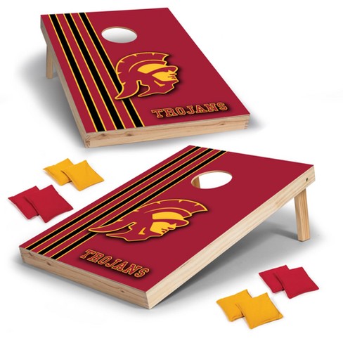 Ncaa Usc Trojans 2'x3' Wood Cornhole Set : Target