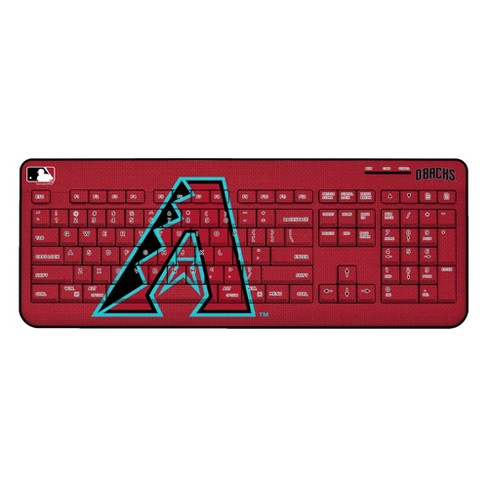 Keyscaper Arizona Diamondbacks Solid Wireless Usb Keyboard : Target
