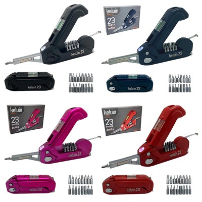 Kelvin Tools Kelvin 23 | The Palm-Sized Urban Ultra Multi-Tool Set | 23 ...