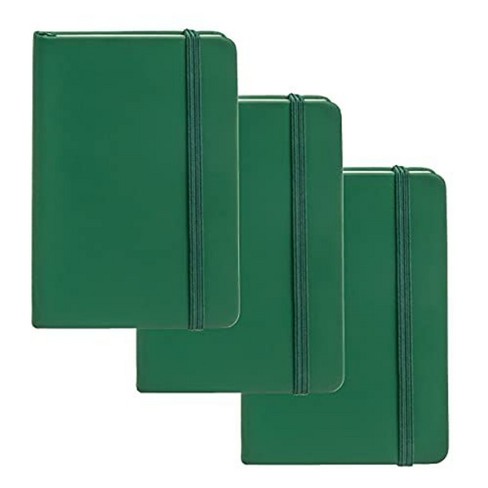 Simply Genius A6 Pocket Size Mini Notebooks With Hardcover, 124 Pages ...