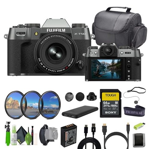 Fujifilm X-t50 Mirrorless Digital Camera Xf16-50mm+accessories ...