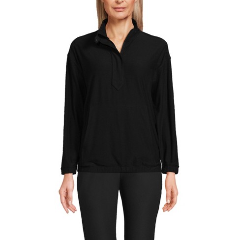 Lands' End Women's Long Sleeve Performance Zip Front Popover - Small ...