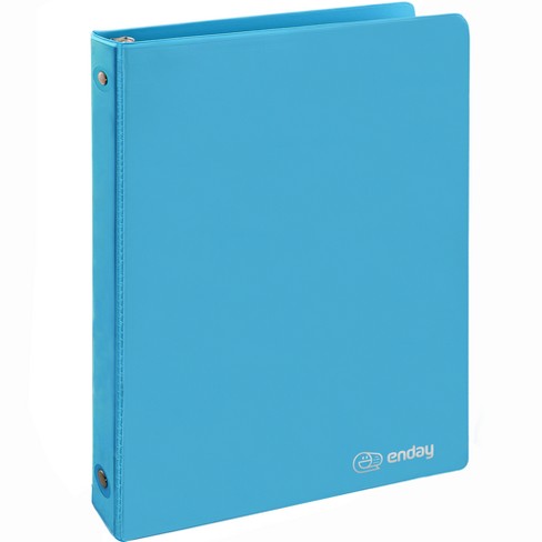 Enday 0.5-inch 3-ring View Binder With 2-pockets, Blue : Target
