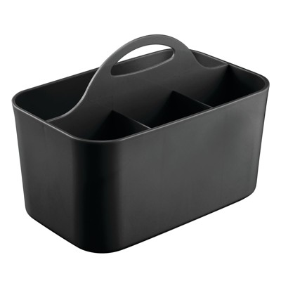 Mdesign Plastic Storage Caddy Tote For Desktop Office Supplies, Small ...