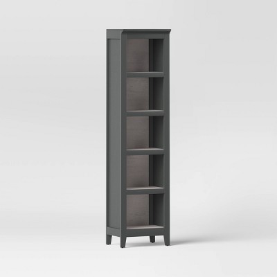 72" Carson 5 Shelf Bookcase With Doors - Threshold™ : Target
