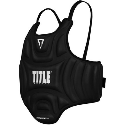 Title Boxing Infused Foam Influence Body Protector - Black : Target