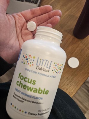 Davinci Labs Focus Chewable - Supplement To Support Behavior, Brain ...