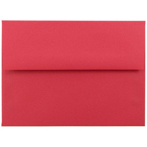 Jam Paper A6 Colored Invitation Envelopes - 4 3/4 X 6 1/2 - Red ...