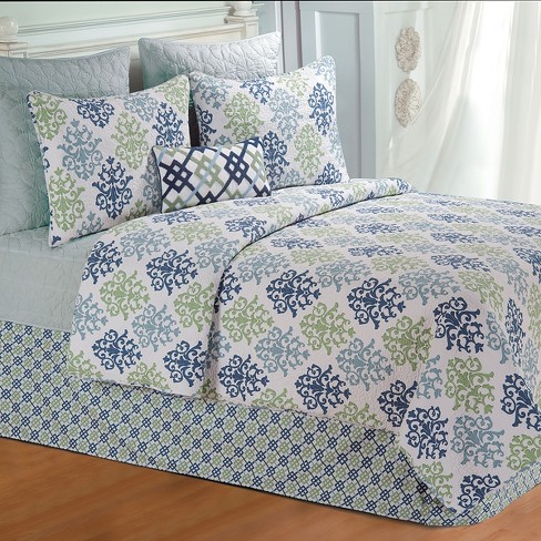 C&f Home Shabby Chic Blue Quilt : Target
