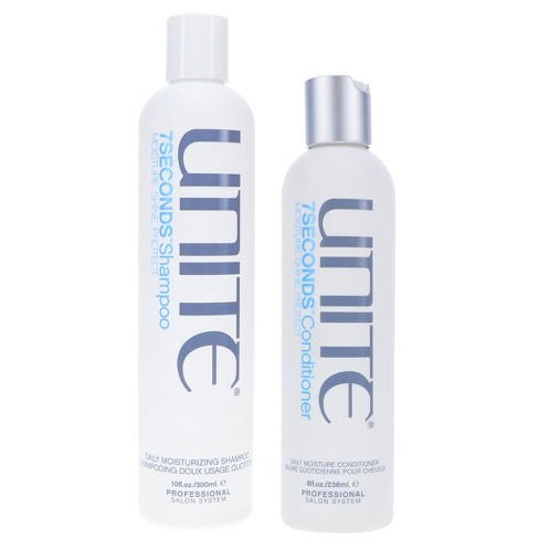 Unite Hair 7 Seconds Shampoo 10 Oz & 7 Seconds Conditioner 8 Oz Combo ...