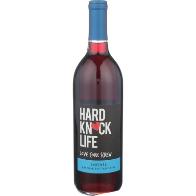 Love Cork Screw Hard Knock Life Red Blend - 750ml Bottle : Target