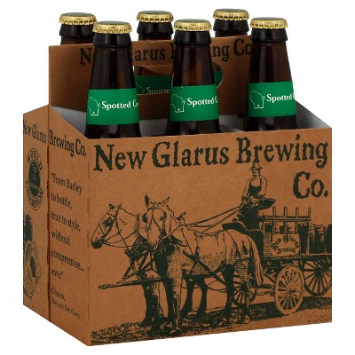 New Glarus Spotted Cow Farmhouse Ale Beer - 6pk/12 Fl Oz Bottles : Target