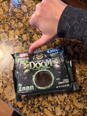 Marvel Oreo Stuf of Doom Chocolate Sandwich Cookies - Special Edition ...