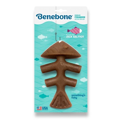 Benebone Fishbone Dog Chew Toy - Fish - M : Target