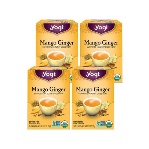 Yogi Tea - Mango Ginger Tea - 64 Ct, 4 Pack : Target