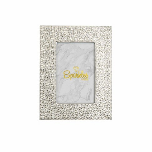 Sparkles Home 4"x6" Strass Table Picture Frame: Luxury Rhinestone Decor ...