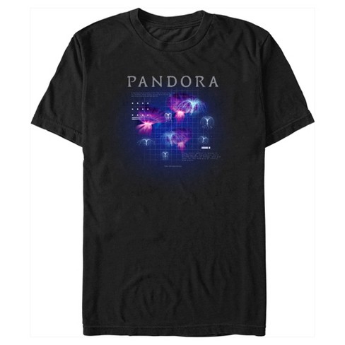 Men's Avatar Pandora Panopyra And Woodsprites Diagram T-shirt : Target