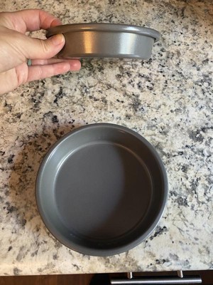 2pk Nonstick Mini Pie Dish Gray - Figmint™ : Target