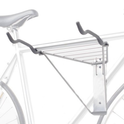 Delta Design Cycle Four Bike Free-standing Storage Rack With Basket ...