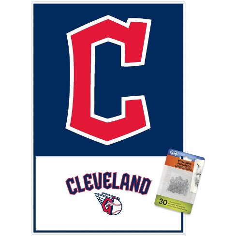 Trends International Mlb Cleveland Guardians - Logo 22 Unframed Wall ...