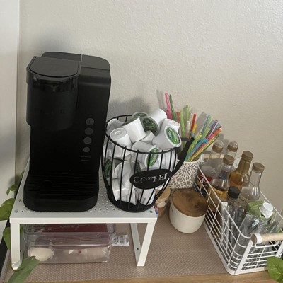 Storage Cart Black Metal With Natural Wood - Brightroom™ : Target