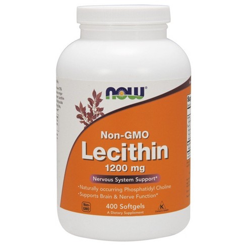 Lecithin 19 Grain 1200 Mg By Now Foods - 400 Softgel : Target