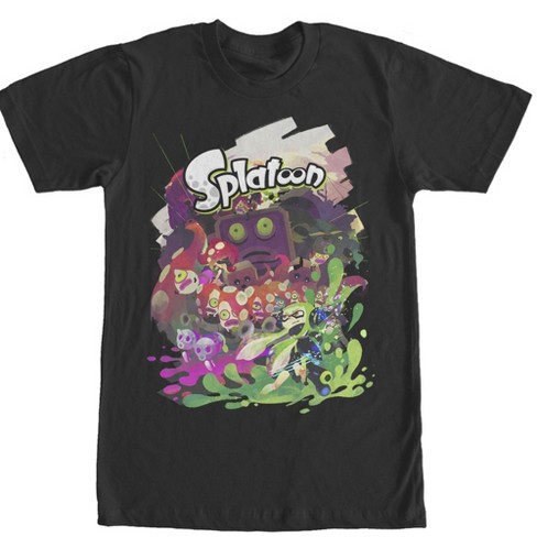 Men's Nintendo Splatoon Characters T-shirt : Target