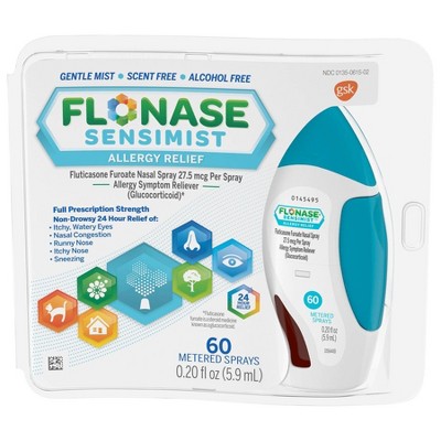 Flonase Sensimist 24-hour Allergy Relief Nasal Spray - Fluticasone ...