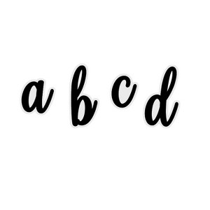 Fun Express Lowercase Script Bulletin Board Letters - 70 Pc. : Target