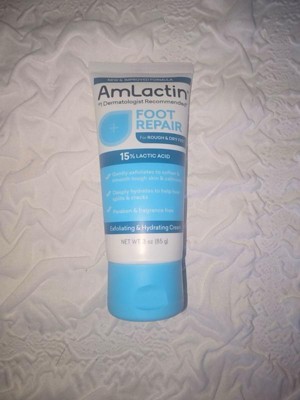 Amlactin Foot Repair Foot Cream Therapy Aha Cream - Unscented - 3oz ...