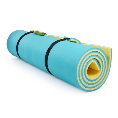 Comfy Floats Soft Mesh Self-inflating Expanding Memory Foam Roll Up Sun ...