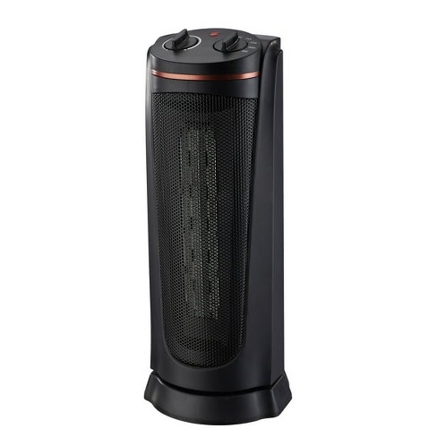 18" Oscillating Tower Heater With Thermostat : Target