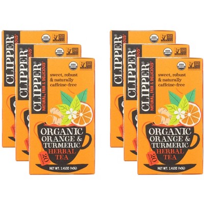 Clipper Organic Decaf Black Tea - Case Of 6 - 1.41 Oz : Target
