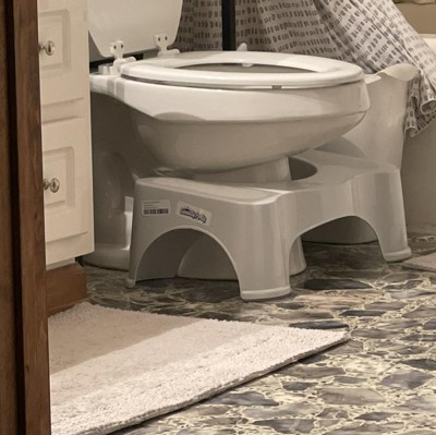7" The Original Bathroom Toilet Stool White - Squatty Potty : Target
