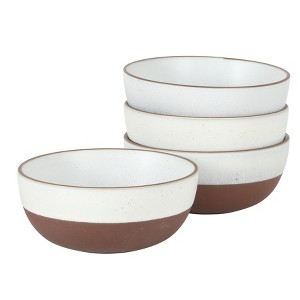 Gibson Elite William Crest 4 Piece Cereal Bowl Set, 6.25” Round ...