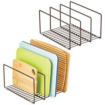 Seville Classics 5pc Bamboo Storage Bins Pantry Organizer Box Set : Target