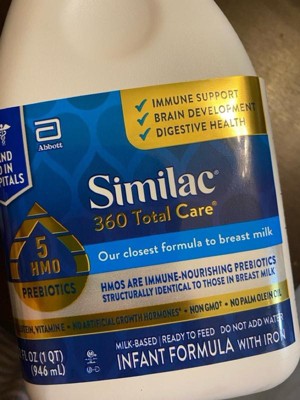 Similac 360 Total Care Advance Non-gmo Ready To Feed Infant Formula ...