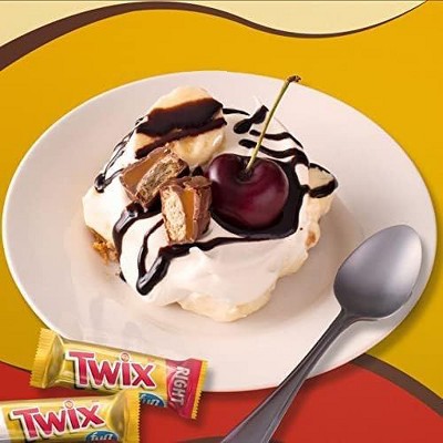 Twix 1/2/3/4 LB Original Mini Fun Size Rich Milk Chocolate with Creamy ...