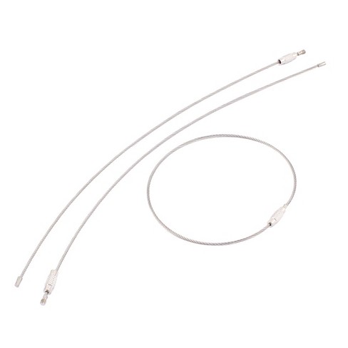 Piccocasa Stainless Steel Keychain Cable Rings For Outdoor Camping 0 ...