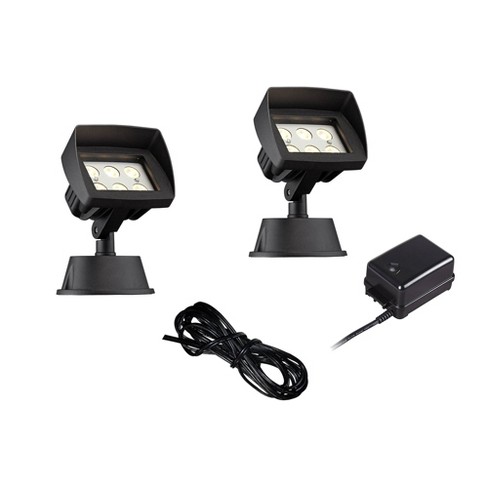 Super Duty Eastham Black 4-piece Led Landscape Lighting Set : Target