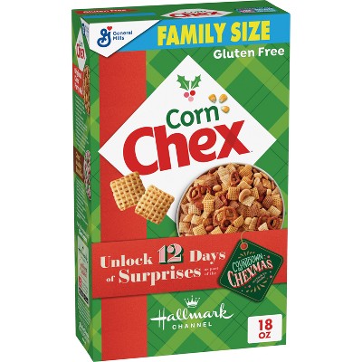 General Mills Family Size Corn Chex Cereal - 18oz : Target