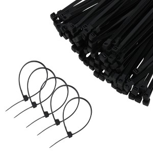 Unique Bargains Tie Strap Self-locking Manual Nylon 5.91 Inch 100 Pcs ...