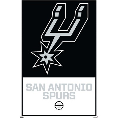 Trends International NBA San Antonio Spurs - Logo 21 Magnetic Framed ...