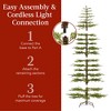 Best Choice Products Pre-lit Sparse Christmas Tree W/ 2-in-1 Led Lights ...