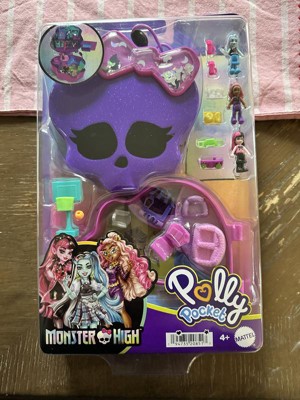 Polly Pocket Monster High Compact With 3 Micro Dolls & 10 Accessories ...